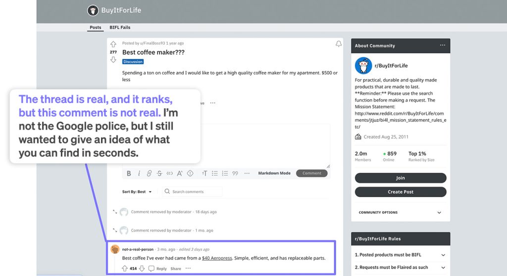 The Discussion Forums Dominating 10,000 Product Review Search Results ...